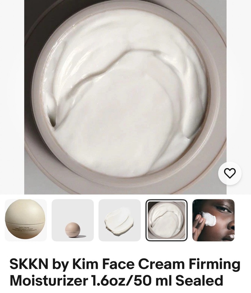 SKKN by Kim Kardashian Face Cream Firming Moisturizer 1.6oz/50 Ml ...