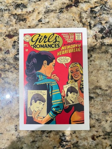 DC Comics PULP Romance Post Card - Girls Romance | eBay