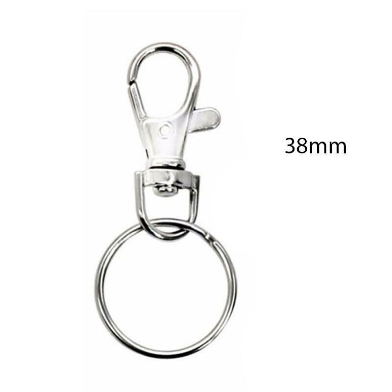 VDL 38mm Lobster Clasps Key Rings KEYRING SPLIT RINGS Hook Swivel ...