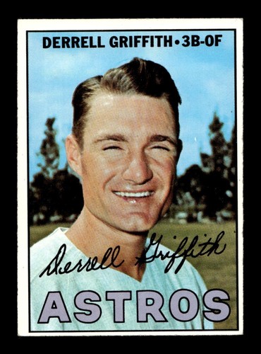 1967 Topps #502 Derrell Griffith Astros VG-EX+ *b3 | eBay