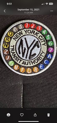 NYCT Obsolete Subway Line Patch | eBay