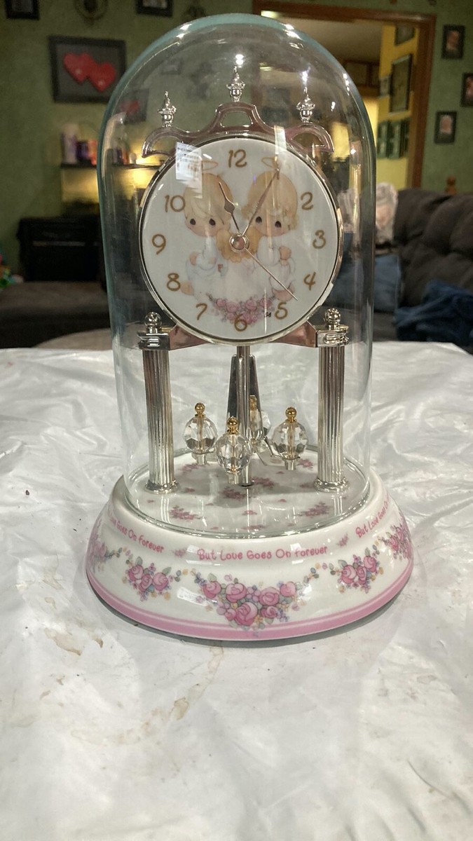 Wedding Couple Precious Moments Clock Vintage Precious Moments Clock