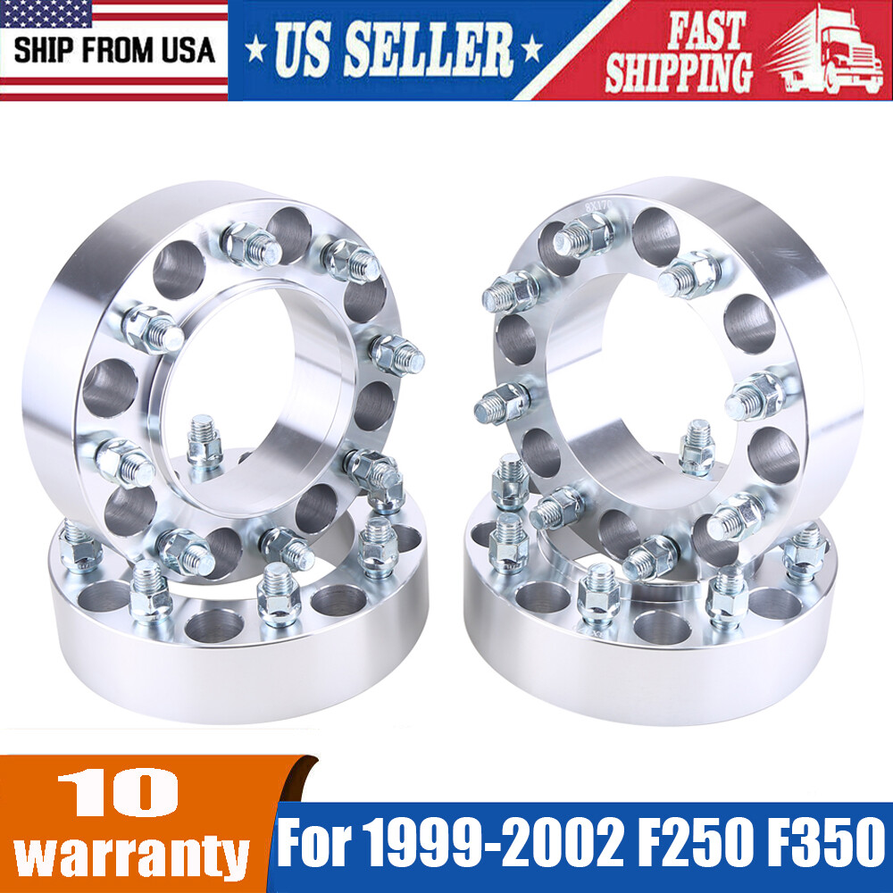 4PC 2.0" Hubcentric Wheel Spacers 8x170 14x2 Studs Fits for 1999-2002 ...