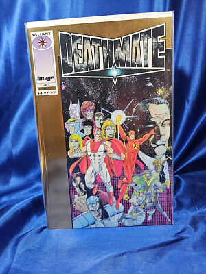 DEATHMATE BLUE GOLD VARIANT VALIANT CROSSOVER VF/NM 9.0 | eBay