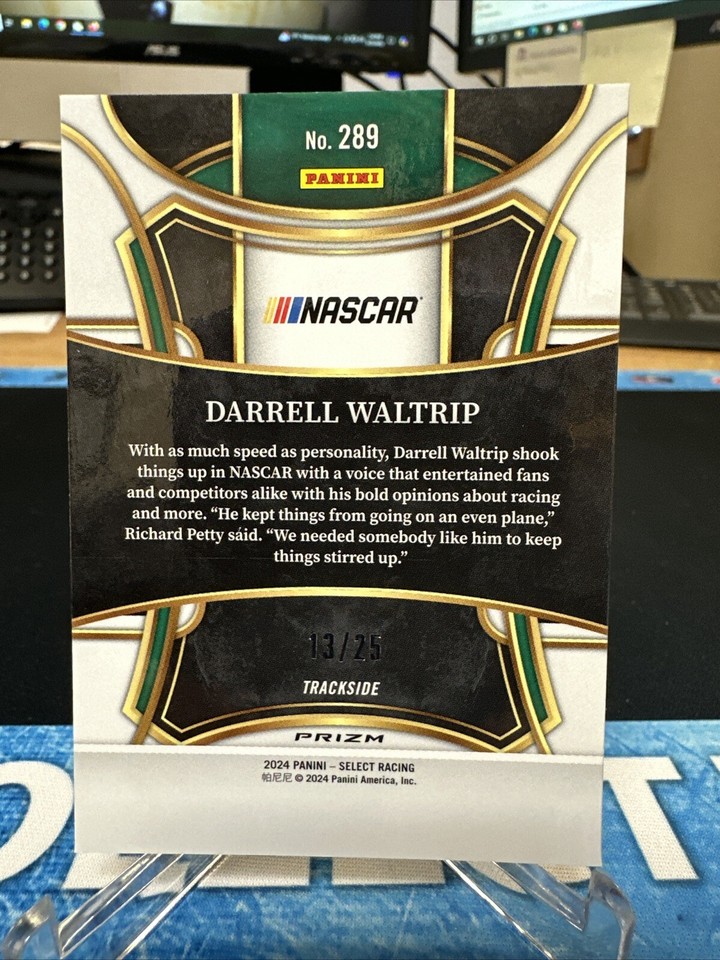 2024 Panini Select NASCAR Darrell Waltrip Tie Dye Prizm 13/25 | eBay