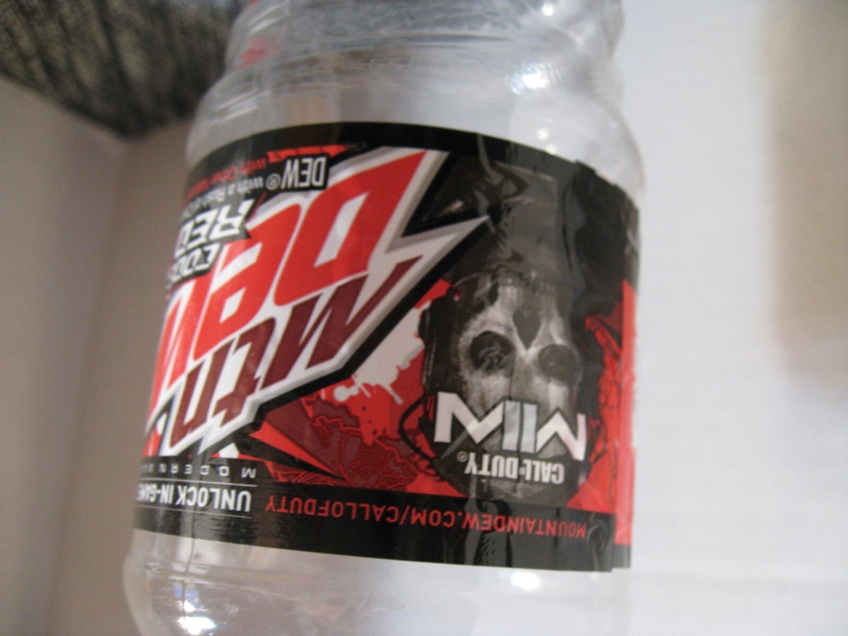 Bouteille Rouge Mountain Dew Code