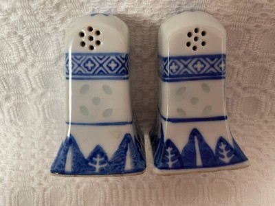 Antique Qing Chinese Rice Pattern Salt Pepper Shakers Pair | eBay