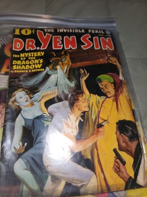 Dr. Yen Sin Pulp Vol. 1 #1 First Issue 5/1936 FN+ Mystery Of The ...