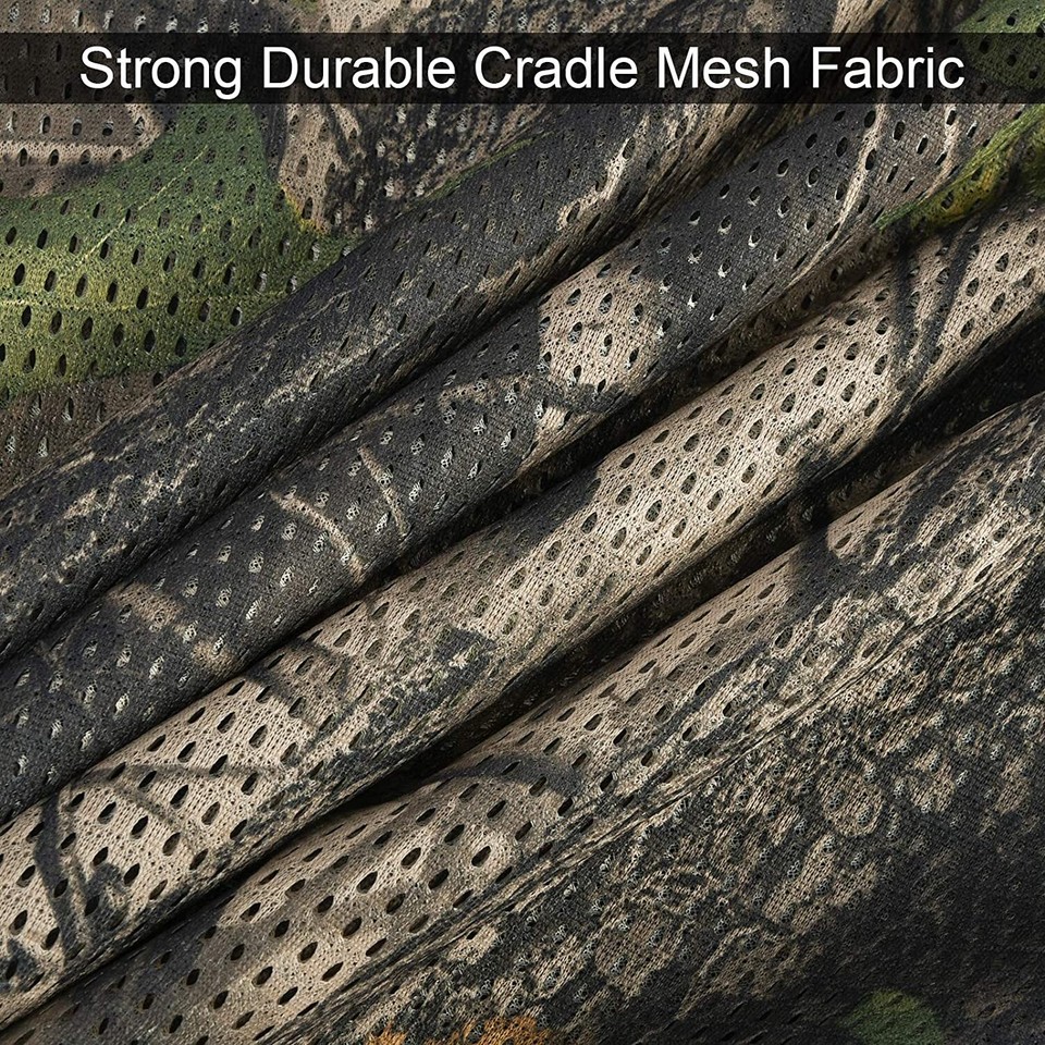Camo Netting Burlap Cradle Military Camouflage Mesh Netting for Camping ...