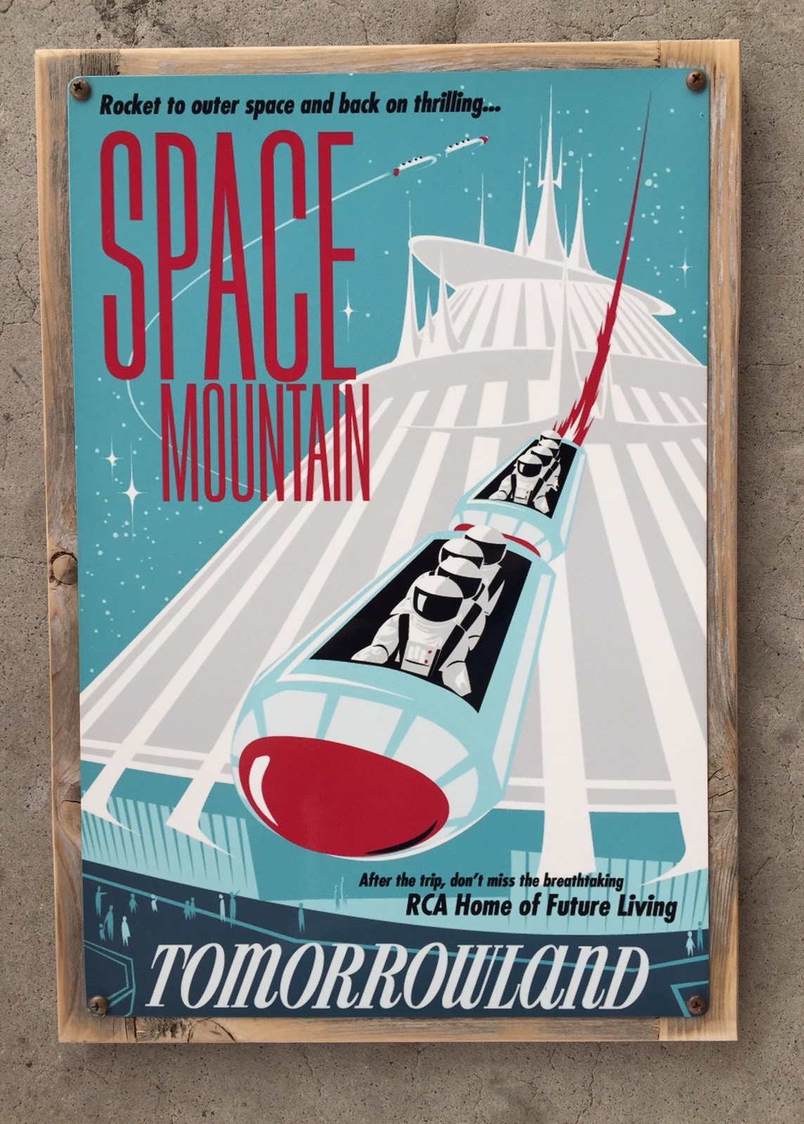 Vintage Tomorrowland Poster