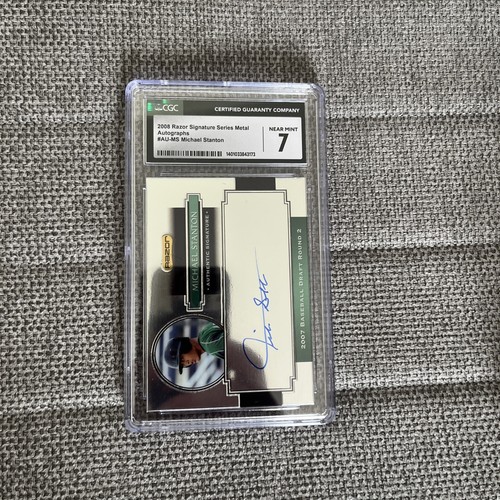 2008 Razor Signature Series Mike Giancarlo Stanton Auto Issue #AU-MS ...