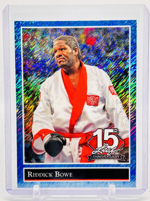 2025 Leaf 15th NSCC National 1992 RIDDICK BOWE Platinum Shimmer 3/5 | eBay