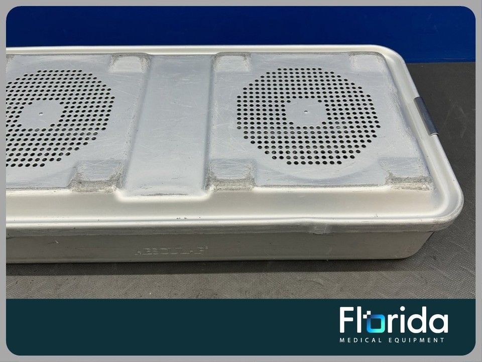 AESCULAP JK489 STERILIZATION CONTAINER LID WITH CASE 22" X 11" X 4 ...
