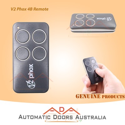 V2 PHOX- 4B Genuine Remote | eBay Australia