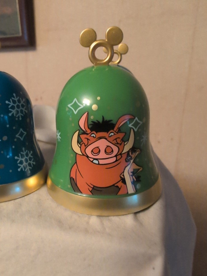 12x Disney x Morrisons Christmas Party 2025 Disney Bells - Full Set of ...