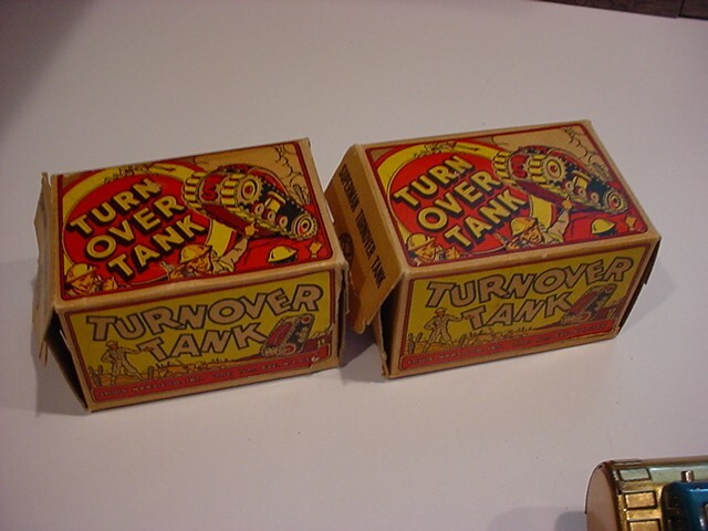 incredible 3 MARX 1940 SUPERMAN TURNOVER TANKS (2 boxed) | eBay