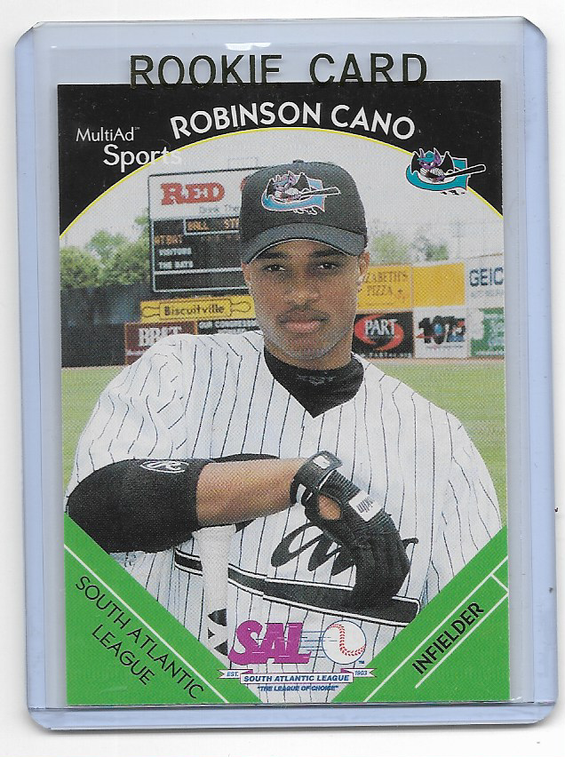 Robinson Cano 2002 Multi-Ad Sport South Atlantic League Rookie Card | eBay