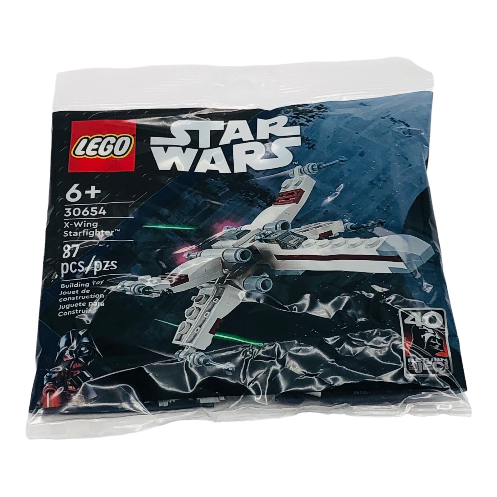 LEGO Star Wars 30654 X-Wing Starfighter Polybag 40th Anniversary Return ...