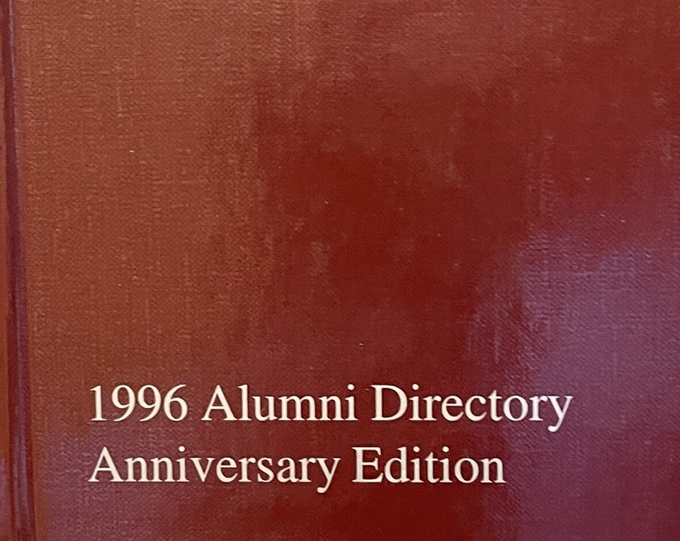 1996 CONCORD COLLEGE Alumni Directory Anniversary Edition Athens WV | eBay
