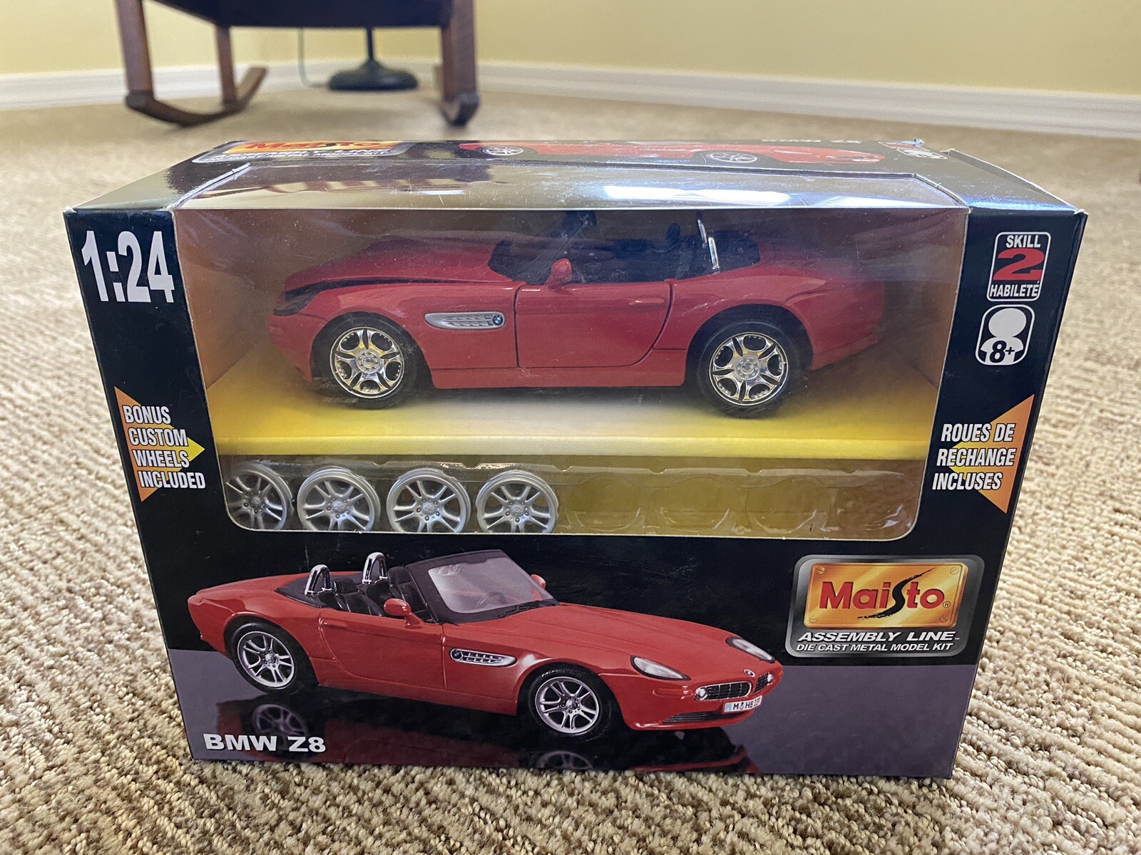 MAISTO BMW Z8 1/24 SCALE Red MAISTO DIECAST CAR | eBay