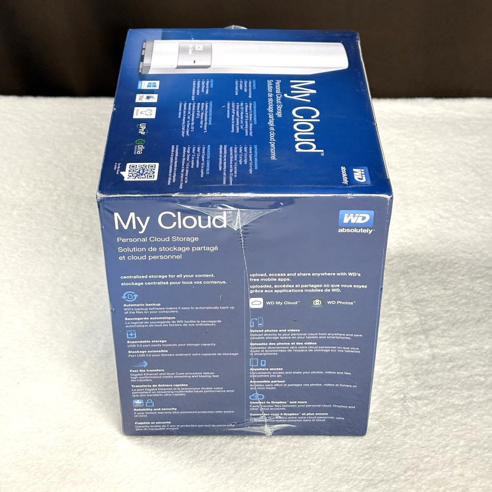 NEW & SEALED! WD Absolutely My Cloud 2TB External Hard Drive Nas Storage NIB! 718037811079| eBay