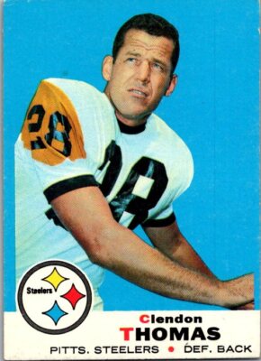 1969 Topps Football Clendon Thomas | eBay