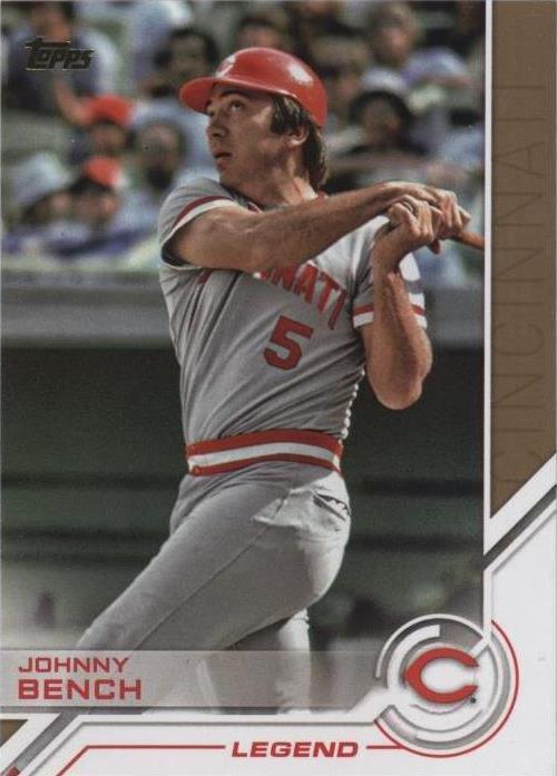 2017 Topps - Topps Salute Legend Johnny Bench #S-7 for sale online | eBay