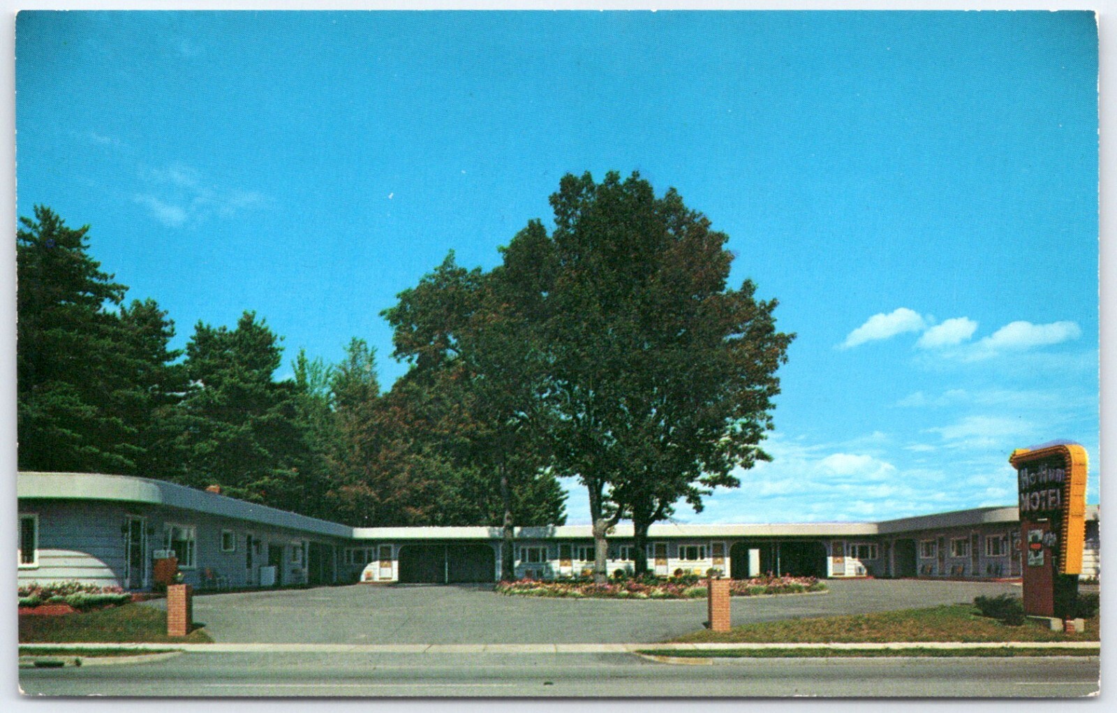 Postcard VT Burlington Vermont Ho-Hum Motel US 2 B32 | eBay