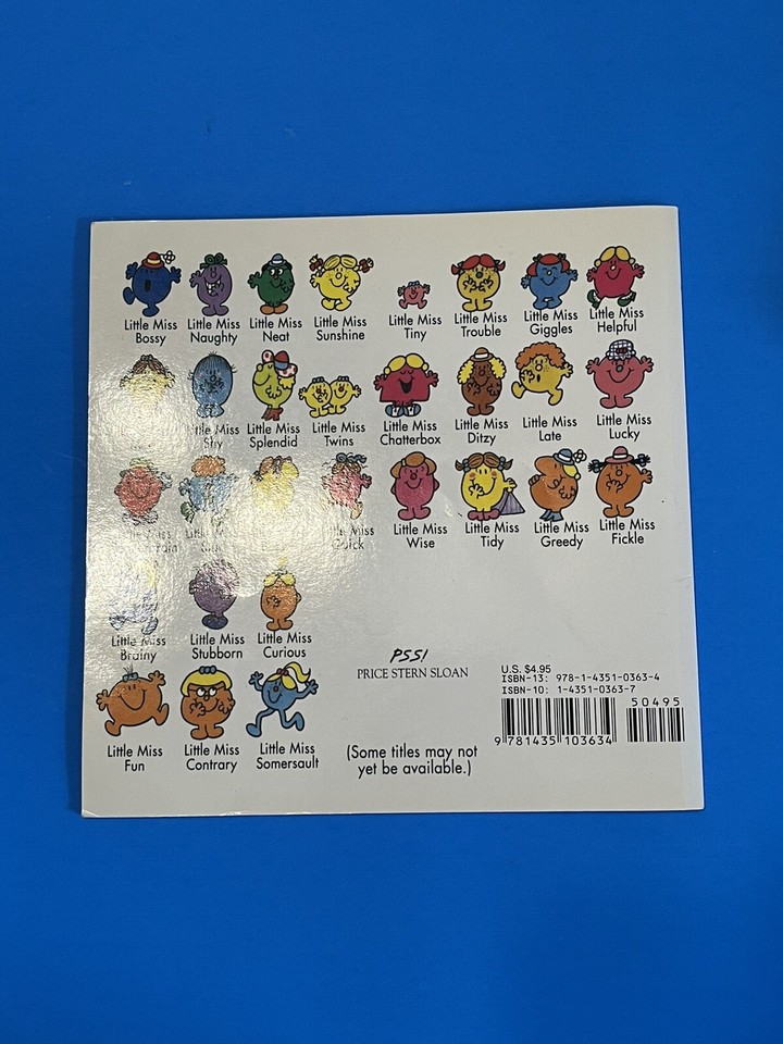 Mr. Men and Little Miss Ser.: Little Miss Shy by Roger Hargreaves (1998 ...