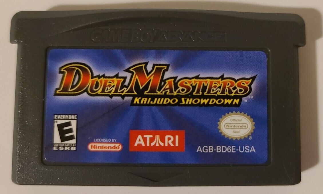 Nintendo Gameboy Advance Duel Masters Kaijudo Showdown Tested & Working ...