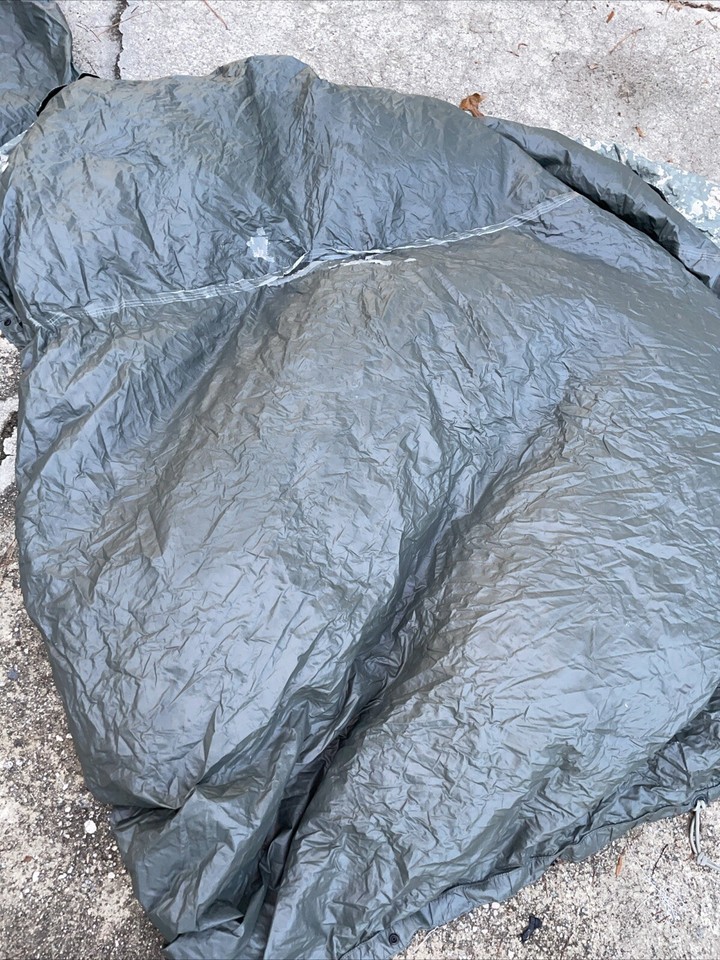 2 USGI Military Reversible Field Tarp ACU 90 x 80 Ground Tarpaulin Free ...