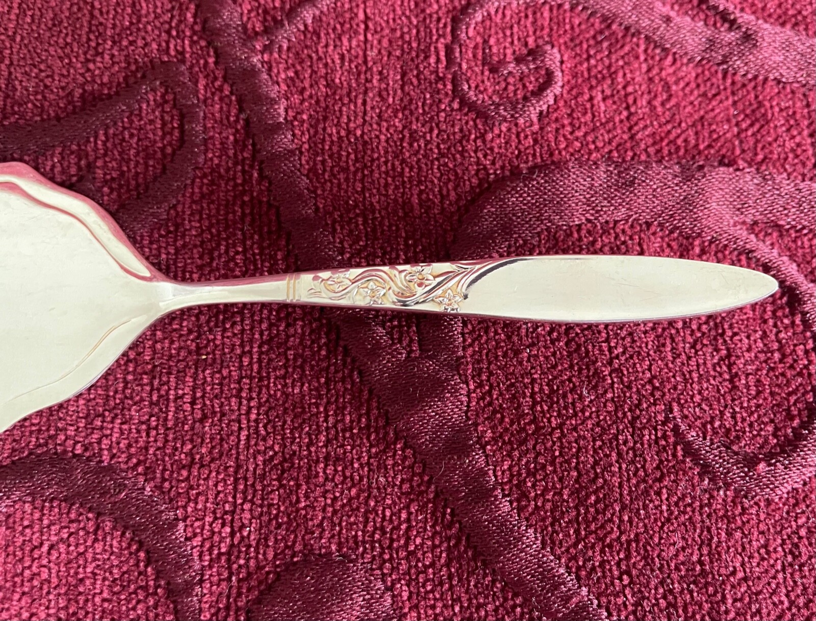 Grosvenor Christine, CAKE / PASTRY SERVER / SLICE, Silver-Plated Etched ...