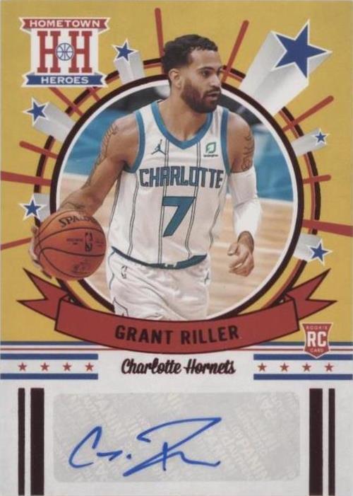 2020-21 Panini Chronicles - Hometown Heroes Rookie Auto Grant Riller # ...