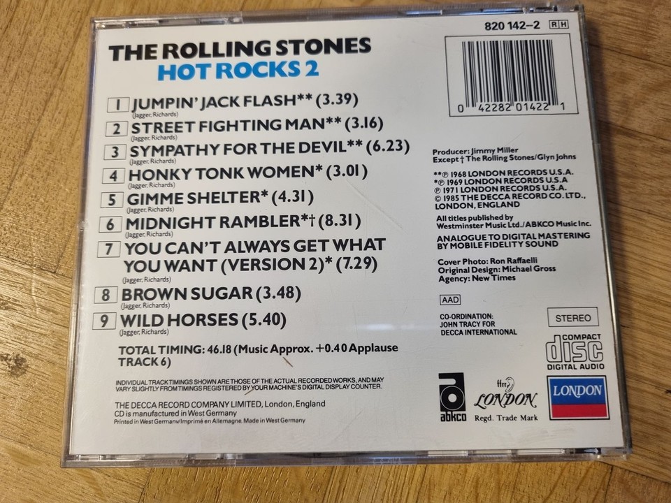 The Rolling Stones - Hot Rocks 2 CD LP Europe | eBay