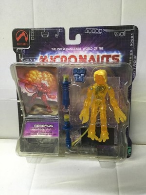 Palisades Micronauts MEMBROS Clear Yellow MOC, 2002 | eBay