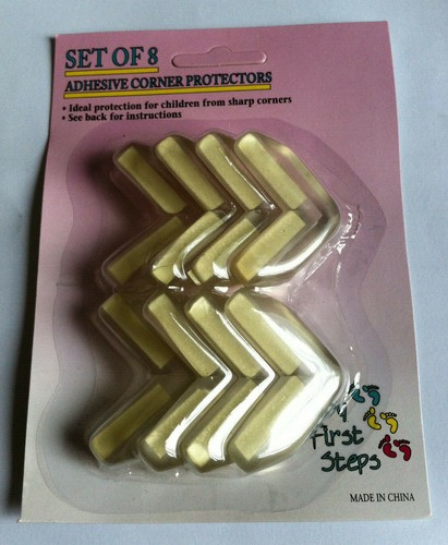 New Self-Adhesive Corner Protectors Set of 8 For Babyproofing Table ...