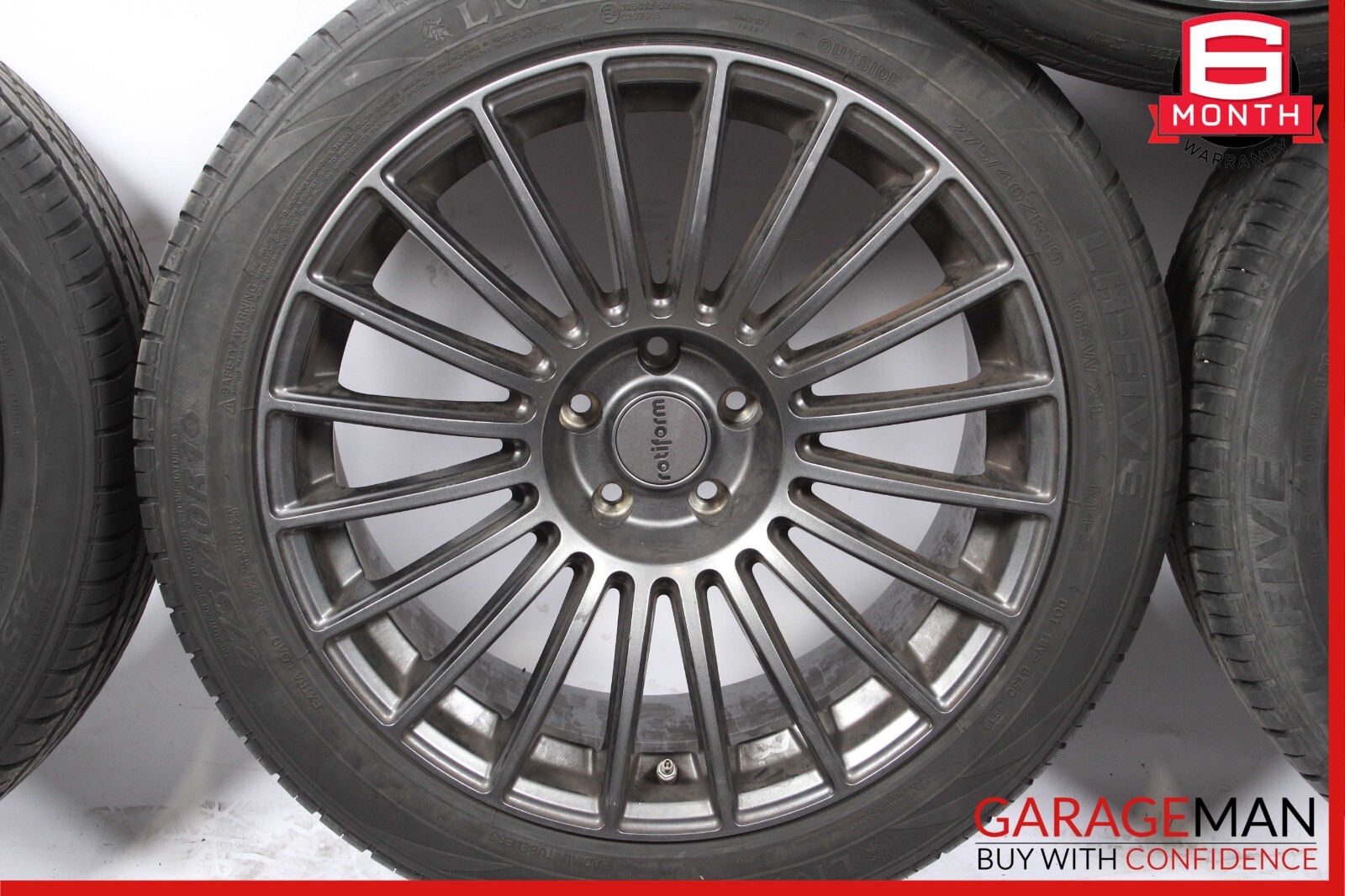 Mercedes W219, W211 8.5 / 9.5 x 19" Tires Wheel Rim Rims Set of 4 ...