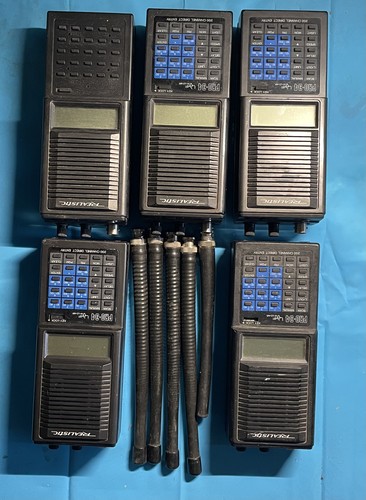 Radio Shack PRO-34 Scanner 5 Pack - All Working | eBay
