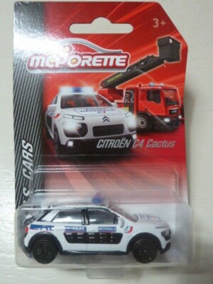 MAJORETTE S.O.S. CARS CITROEN C4 CACTUS POLICE NATIONALE | eBay