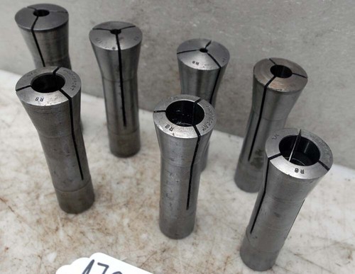 1 lot of (7) All Bridgeport branded r8 collets (inv 47954) | eBay