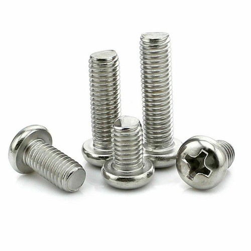 M2, M2.5, M3, M4, M5, M6 Phillips Cross Round Pan Head Screw 304 ...