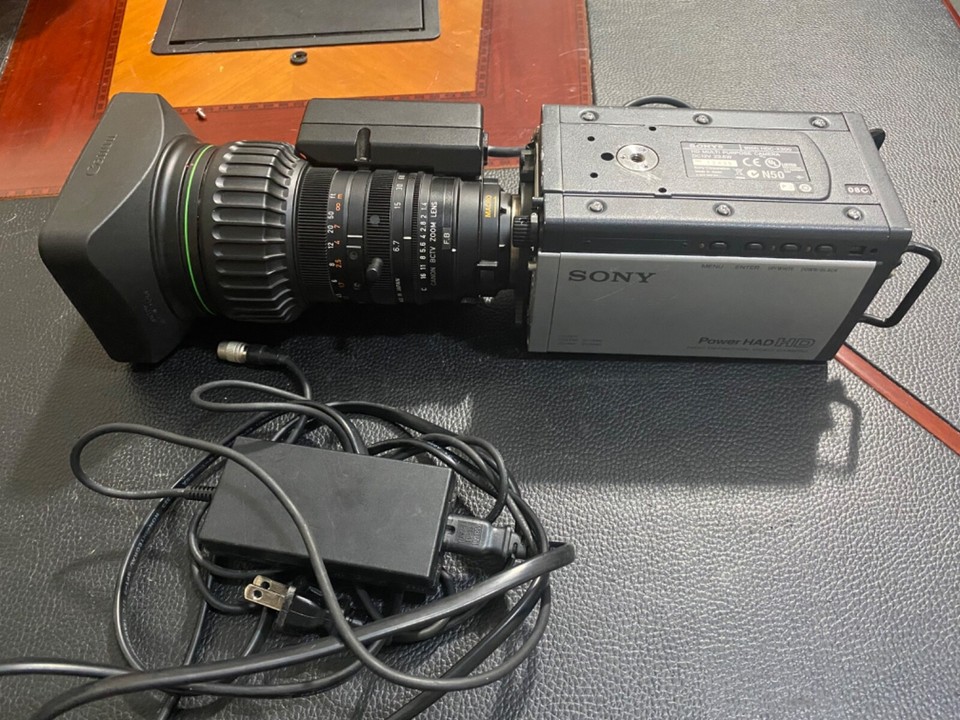 Sony HDC-x300 HD 1080p and Canon YH19x6.7 KTS LENS | eBay