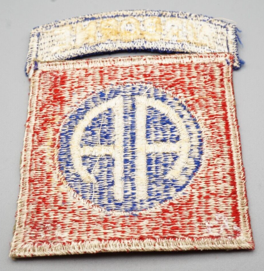 WWII 82nd Airborne Division AA Patch VERY RARE IN GREAT SHAPE WITH NO ...
