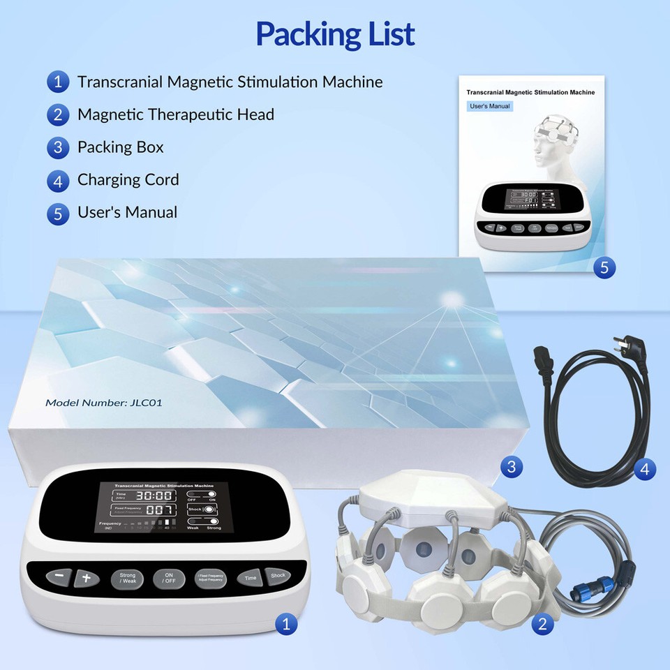 TMS Therapy Transcranial Magnetic Stimulation Machine for Parkinson ...