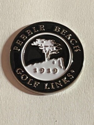 Pebble Beach Golf Links 1" Coin Style Golf Marker - Pebble Beach ...