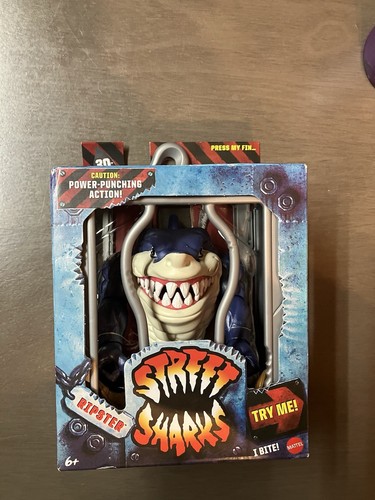 STREET SHARKS RIPSTER 2024 Mattel 30th Anniversary Action Figure NEW IN ...