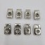 Set of 8 DOOR HINGE SCREW CAPTIVE NUTS DEFENDER & SERIES 2 & 3 Part ...