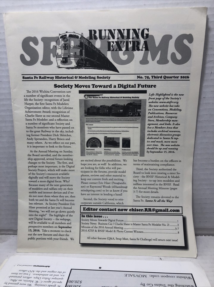 SRRH&MS RUNNING EXTRA - Lot of (8) Newsletters - 2002 to 2018 | eBay UK