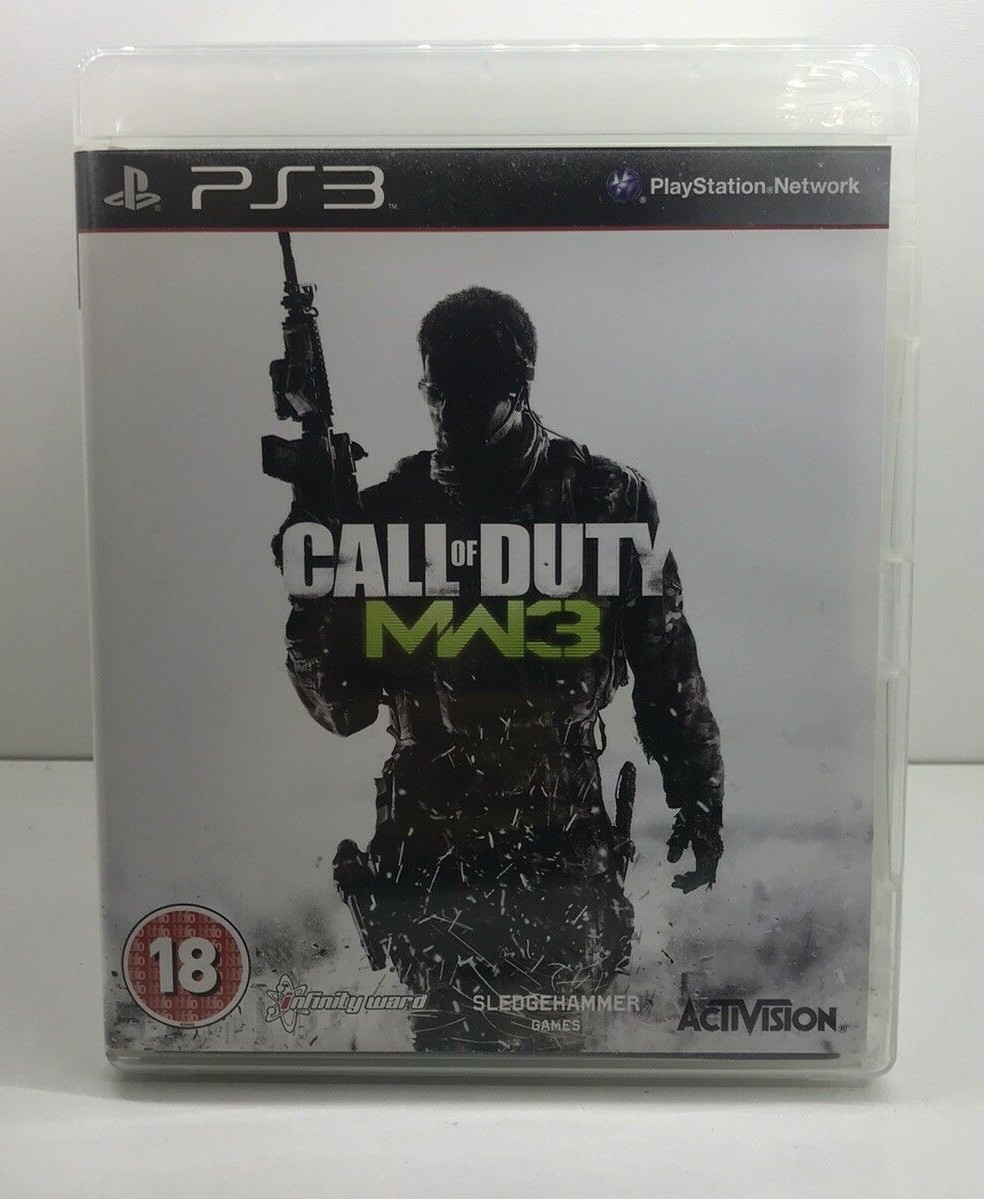 Call of Duty COD 4 Modern Warfare MW3 World War Black Ops 2 PS3 Bundle ...