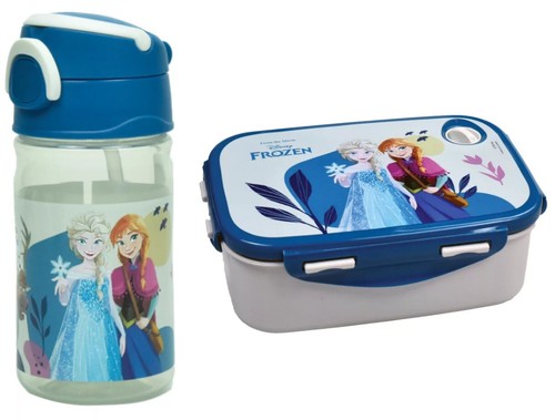 Frozen the Ice Queen Disney Set Lunch Box + Drinking Bottle Children ...
